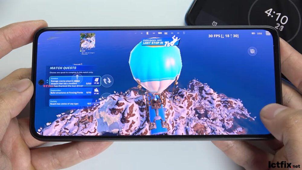 Redmi Note 13 Fortnite Gaming test | Snapdragon 685, 120Hz Display - ICTfix
