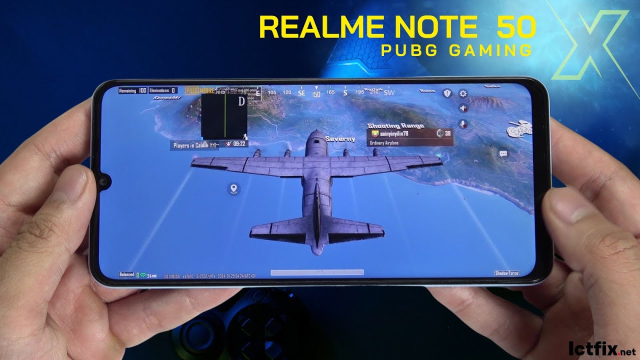 realme Note 50 PUBG Mobile Gaming test | Unisoc Tiger T612, 90Hz ...