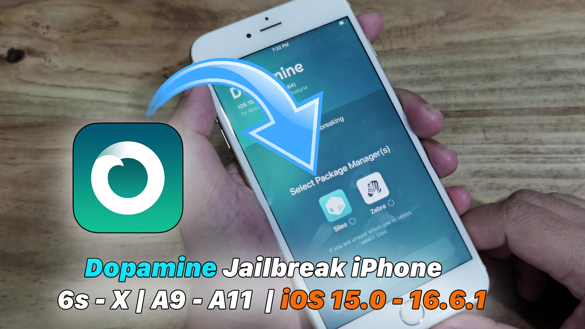 Dopamine Jailbreak iPhone 6s - iPhone X | A9 - A11 | iOS 15.0 - 16.6.1 ...