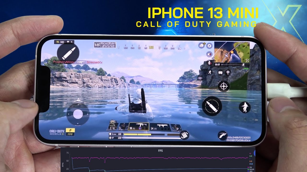 iPhone 13 Mini Call of Duty Mobile Gaming test 2024 | Apple A15 Bionic ...