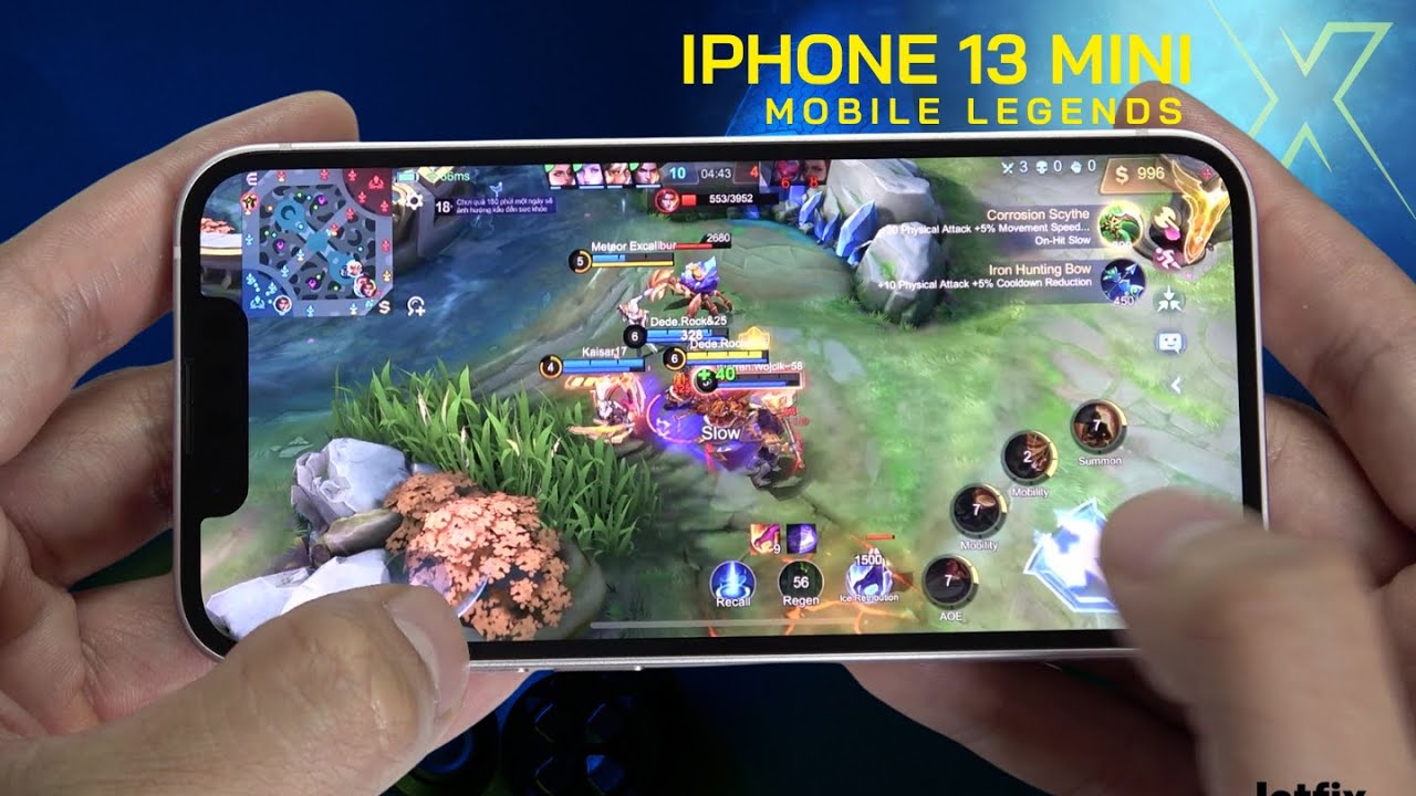 iPhone 13 Mini Mobile Legends Gaming test MLBB Update 2024 | Apple A15 ...