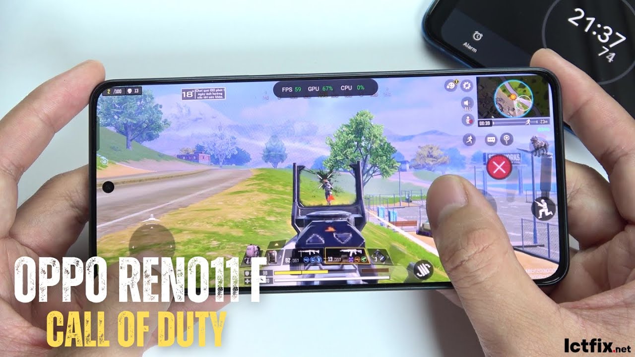Oppo Reno11 F Call of Duty Mobile Gaming test CODM | Dimensity 7050 ...