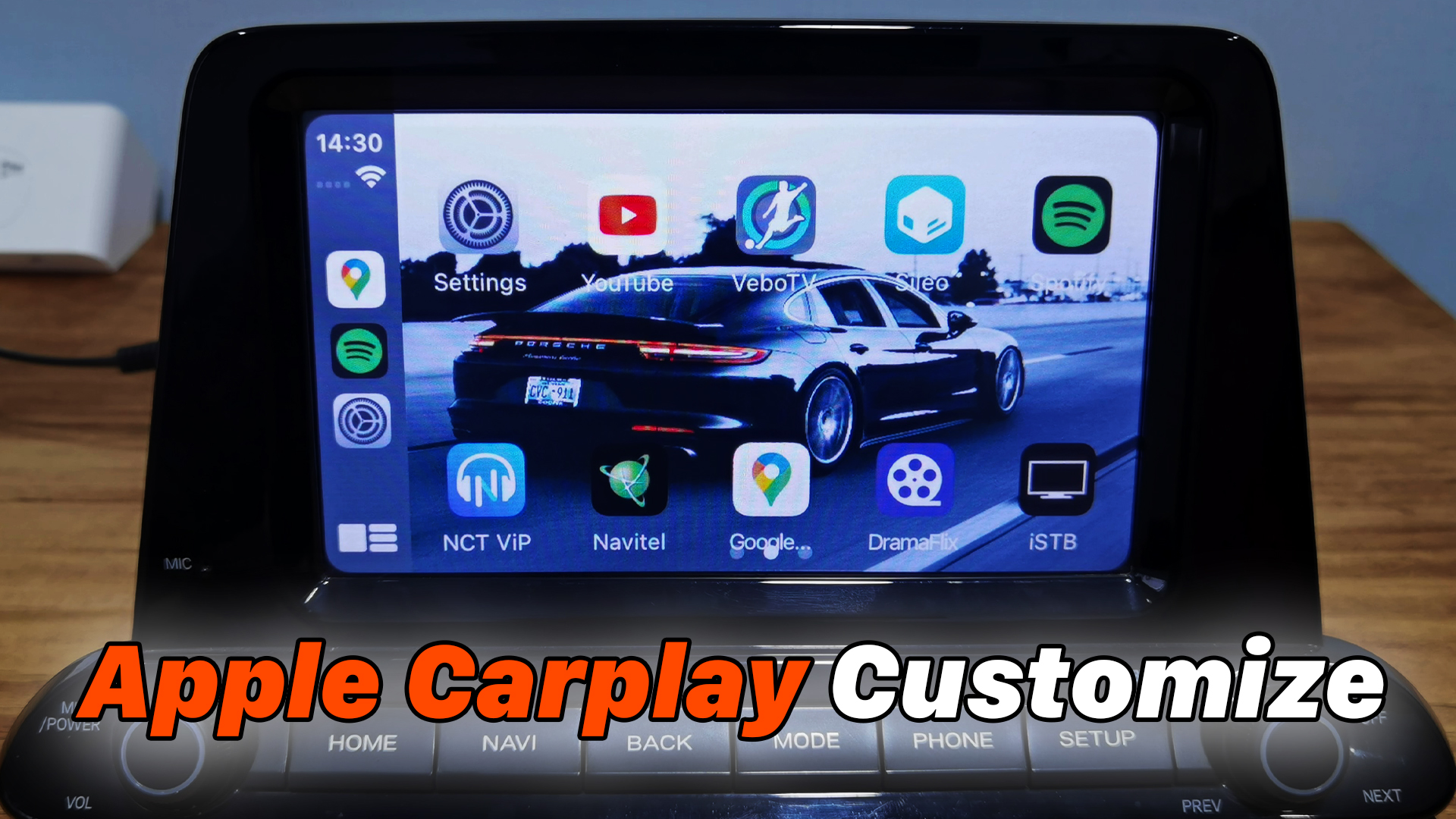Custom Wallpaper On Apple Carplay