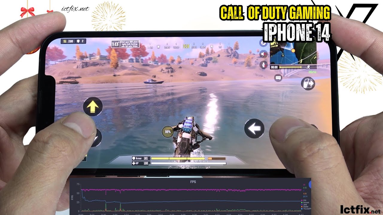 iPhone 14 Call of Duty Mobile Gaming test CODM Update 2024 | Apple A15 ...