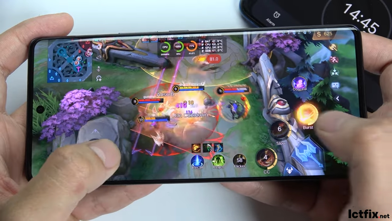 Vivo V30 Mobile Legends Gaming test MLBB | Snapdragon 7 Gen 3, 120Hz ...