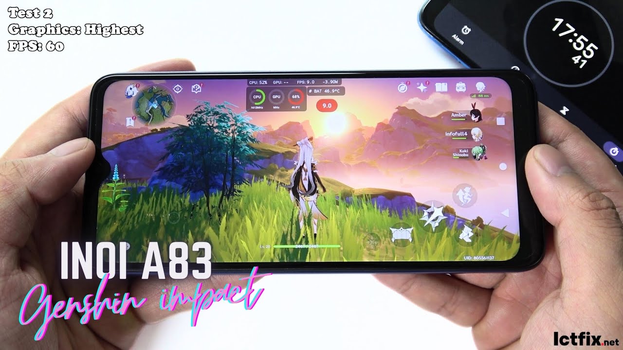 INOI A83 Genshin Impact Gaming test | Unisoc T606, 6GB RAM - ICTfix
