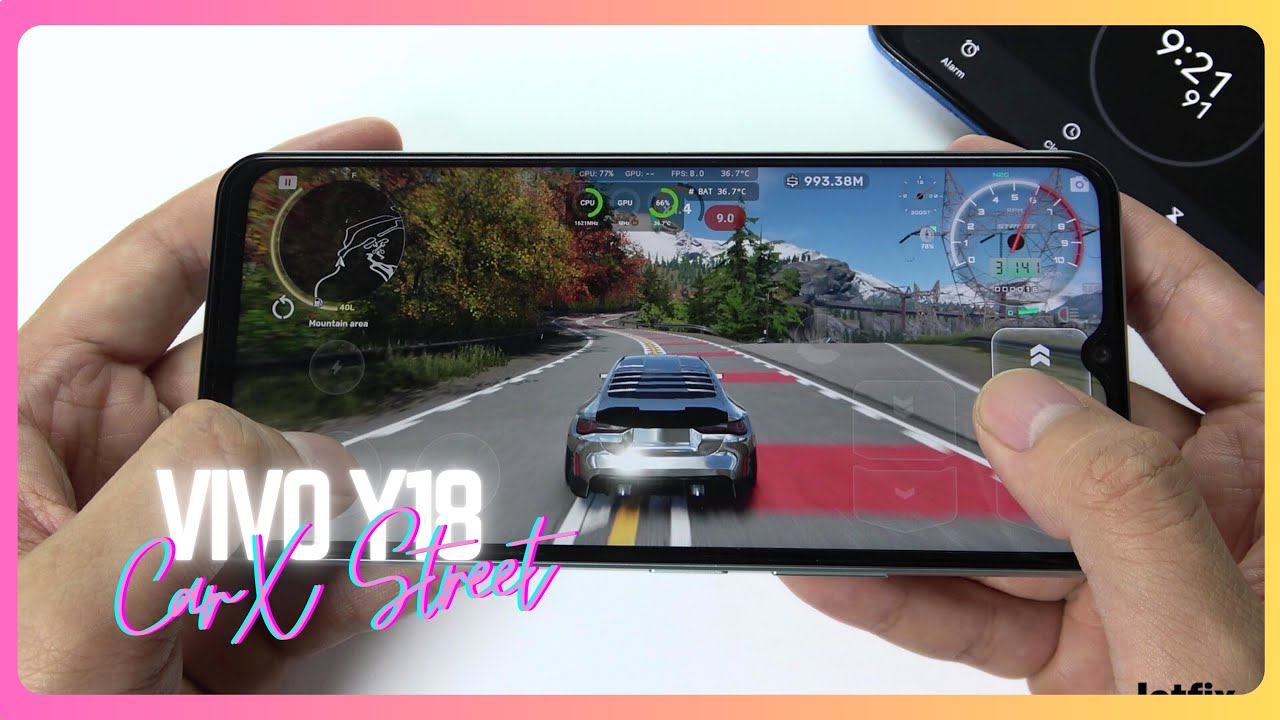 Vivo Y18 CarX Street Gaming test | Helio G85, 90Hz Display - ICTfix