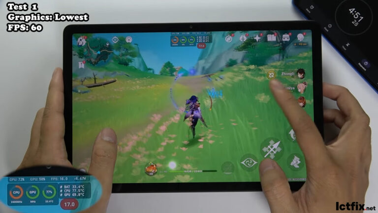 Xiaomi Redmi Pad SE Genshin Impact Gaming test Update | Snapdragon 680 ...