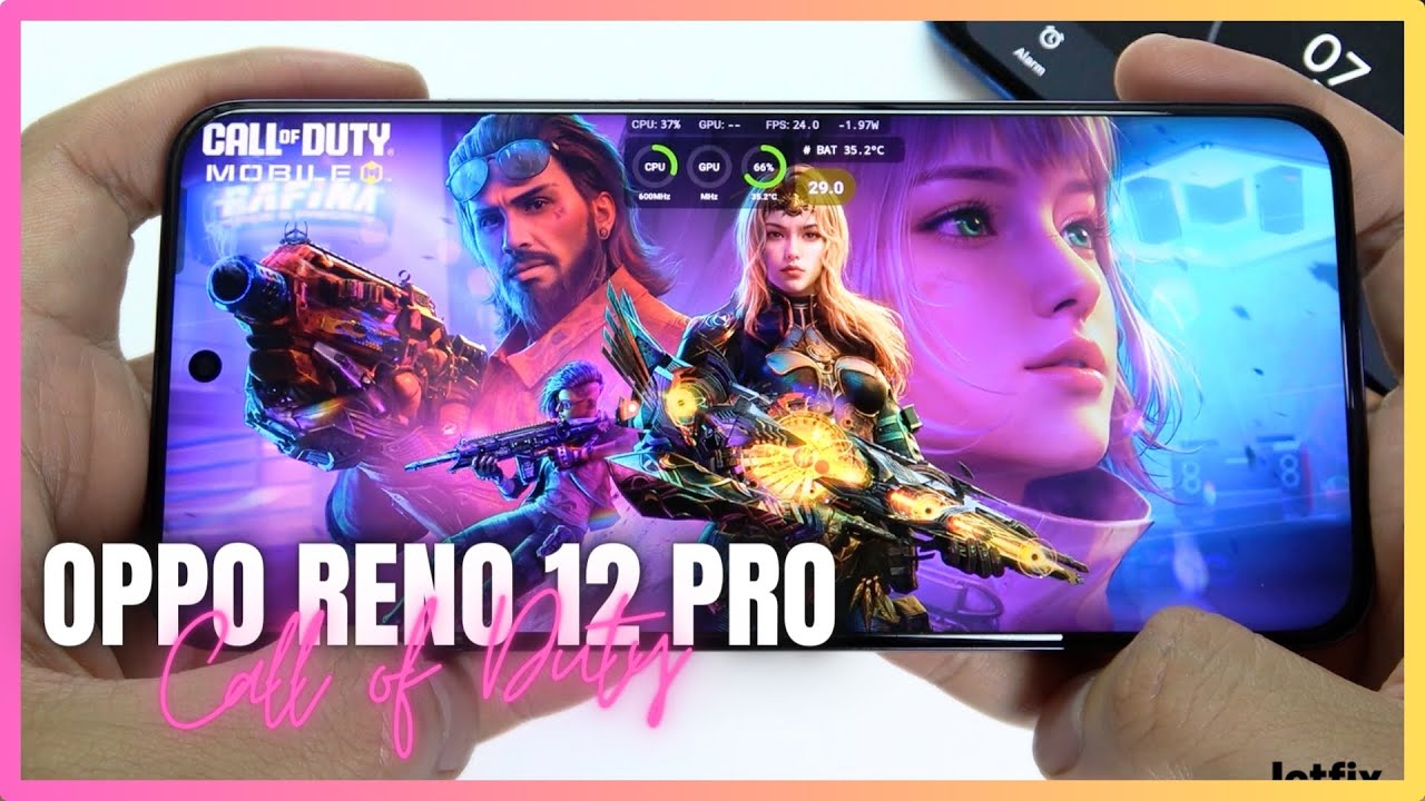 Oppo Reno 12 Pro Call of Duty Mobile Gaming test | Dimensity 7300 ...