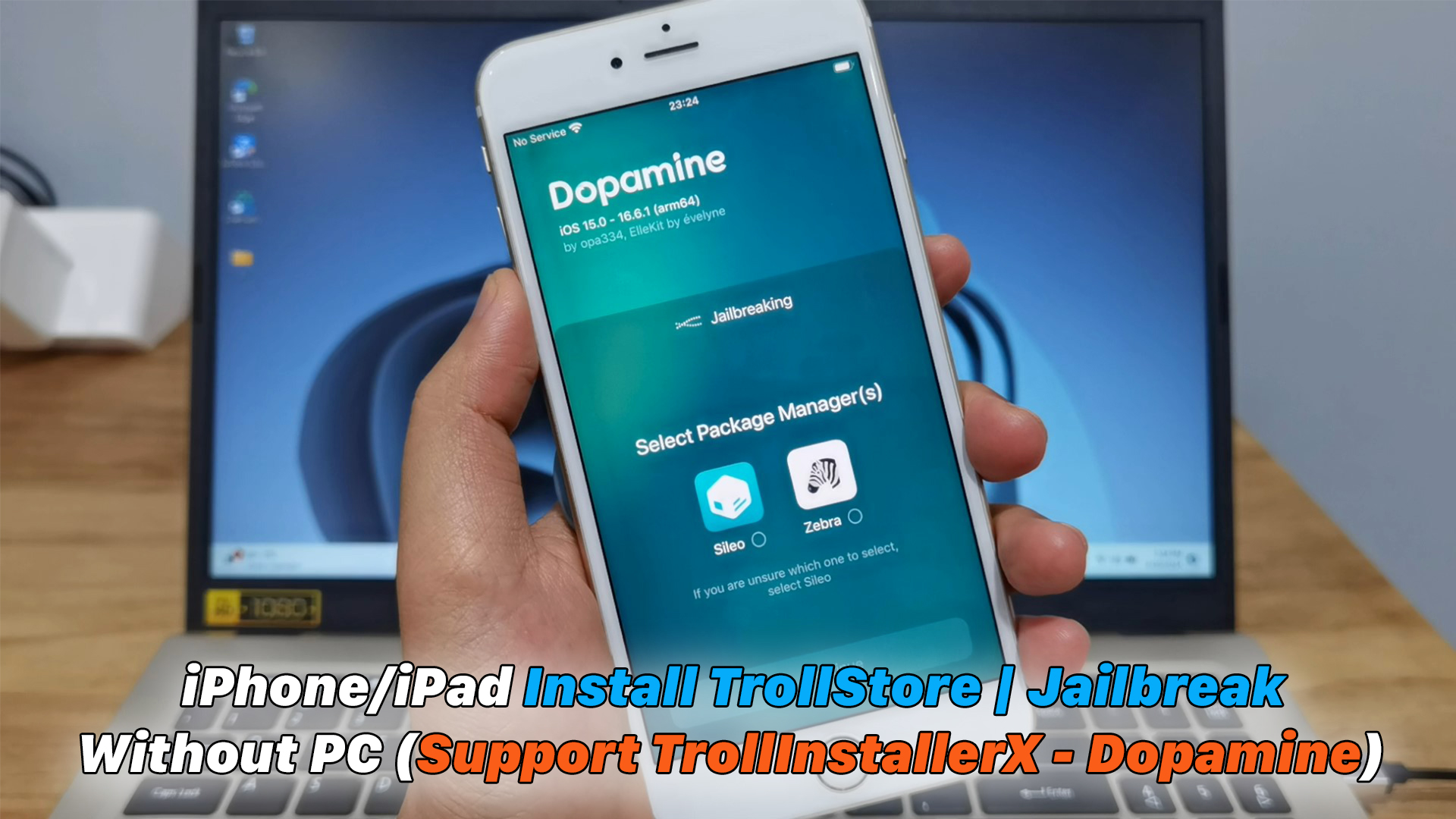 iPhone/iPad Install TrollStore | Jailbreak Without PC (Support TrollInstallerX - Dopamine) - ICTfix