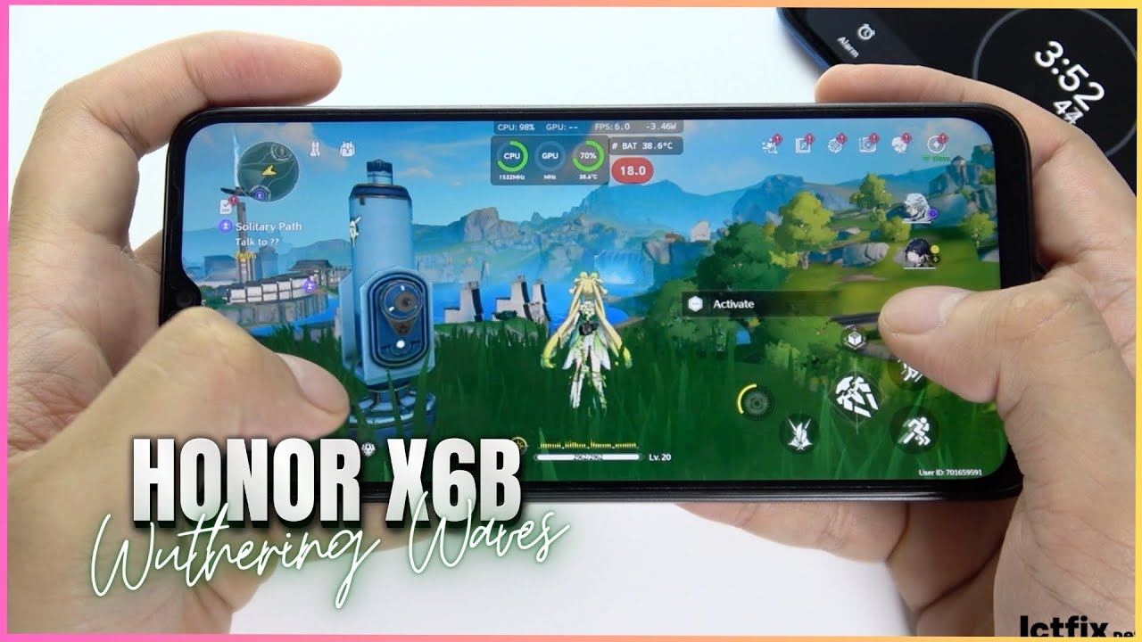 Honor X6b Wuthering Waves Gaming test | Helio G85, 90Hz Display - ICTfix
