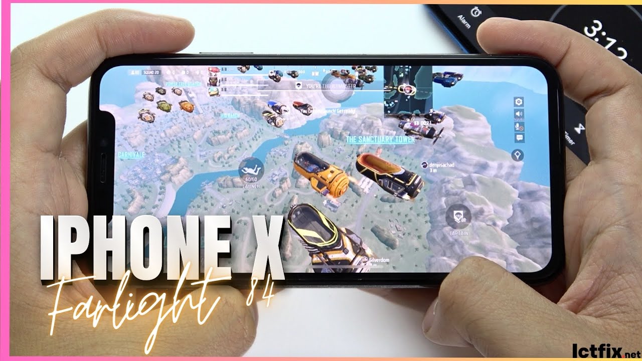 iPhone X Farlight 84 Gaming test | Apple A11 - ICTfix