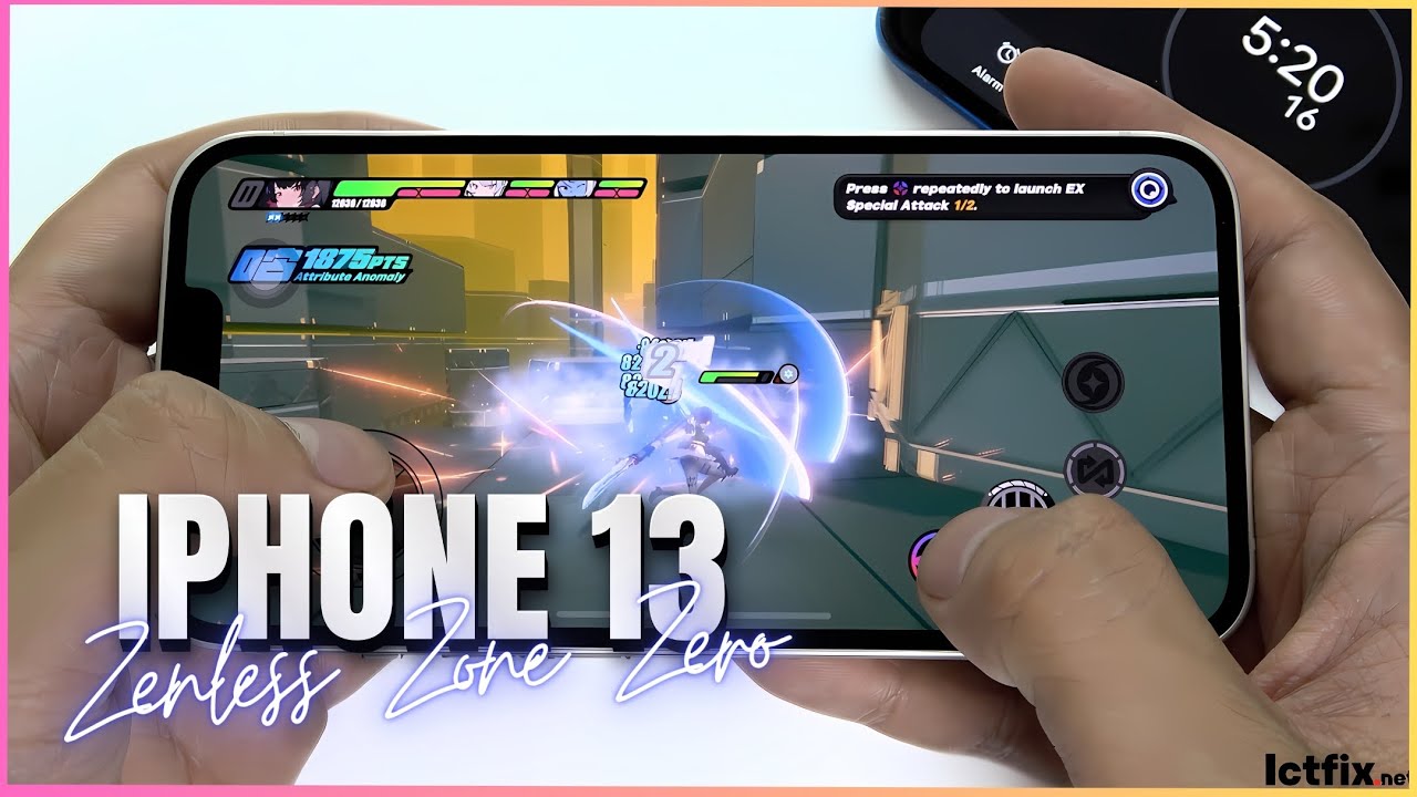 iPhone 13 Zenless Zone Zero Gaming test | Apple A15 Bionic - ICTfix