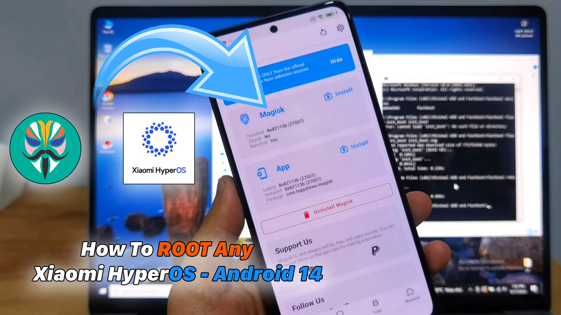 How To ROOT Any Xiaomi Devices HyperOS - Android 14 - ICTfix