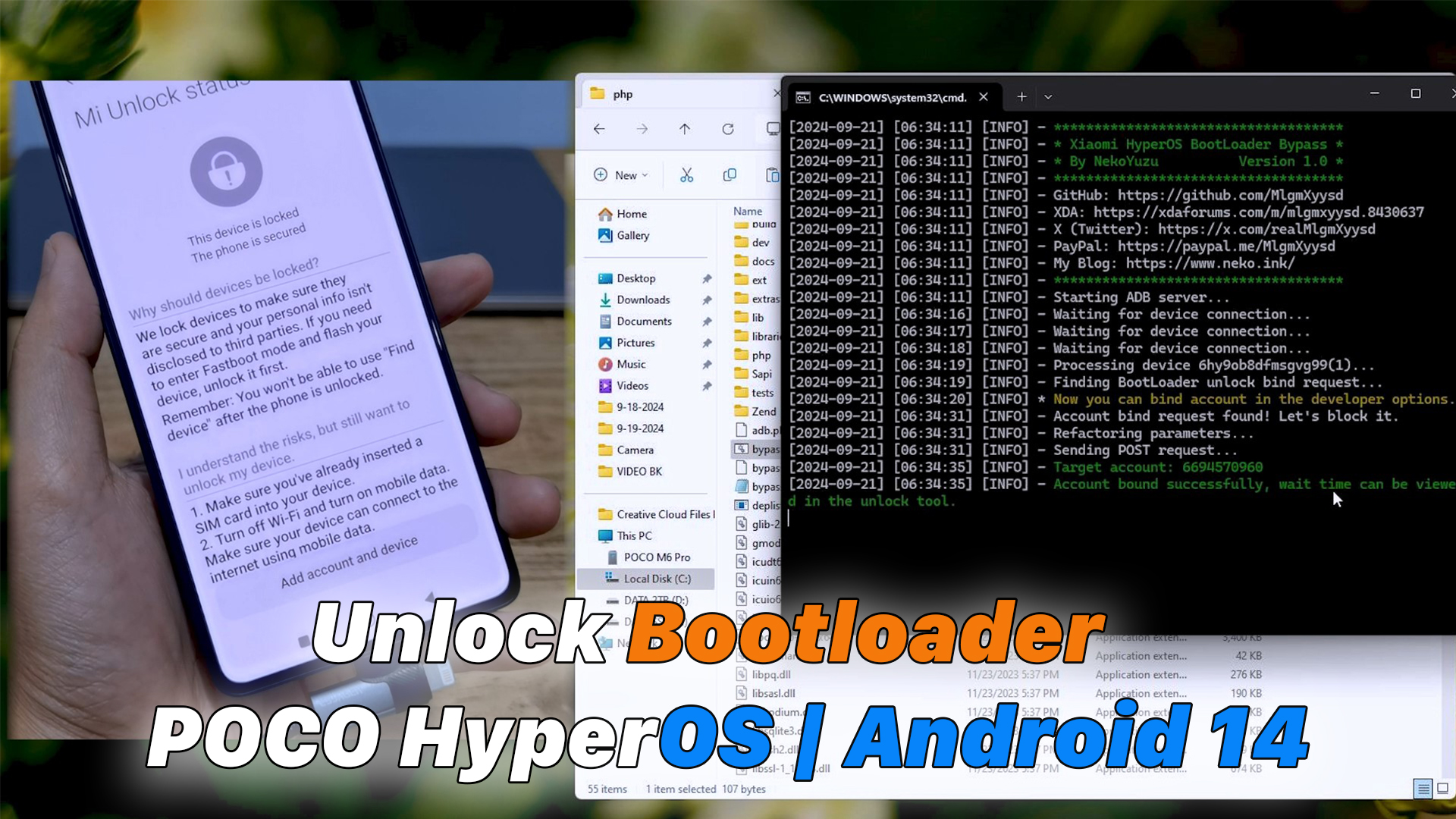 How To Unlock Bootloader POCO HyperOS | Android 14 - ICTfix