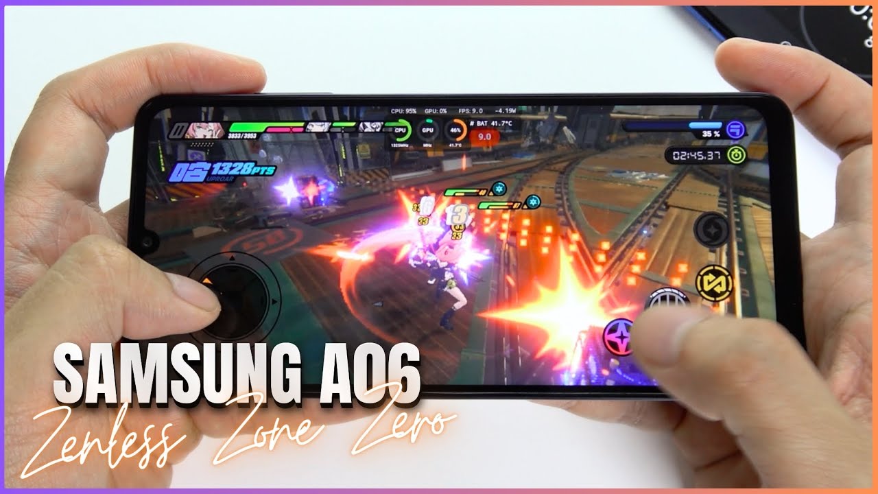 Samsung Galaxy A06 Zenless Zone Zero Gaming test | Helio G85 - ICTfix