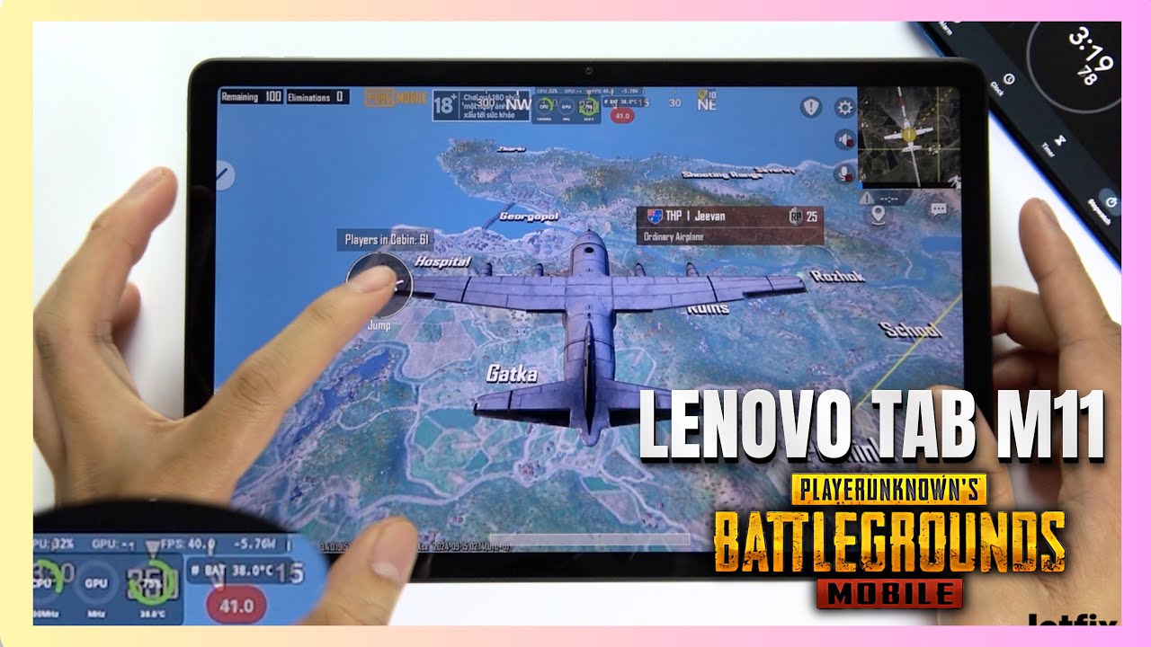 Lenovo Tab M11 PUBG Mobile Gaming test | Helio G88 - ICTfix