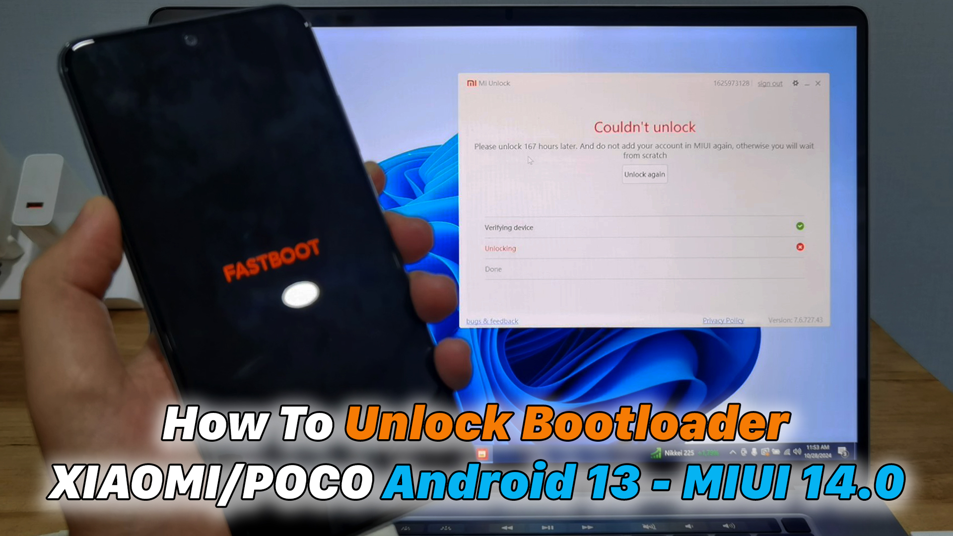 How To Unlock Bootloader XIAOMI/POCO Android 13 - MIUI 14.0 - ICTfix