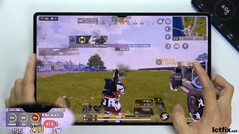 Samsung Tab S10 Ultra Call of Duty Mobile Gaming test CODM | Dimensity ...