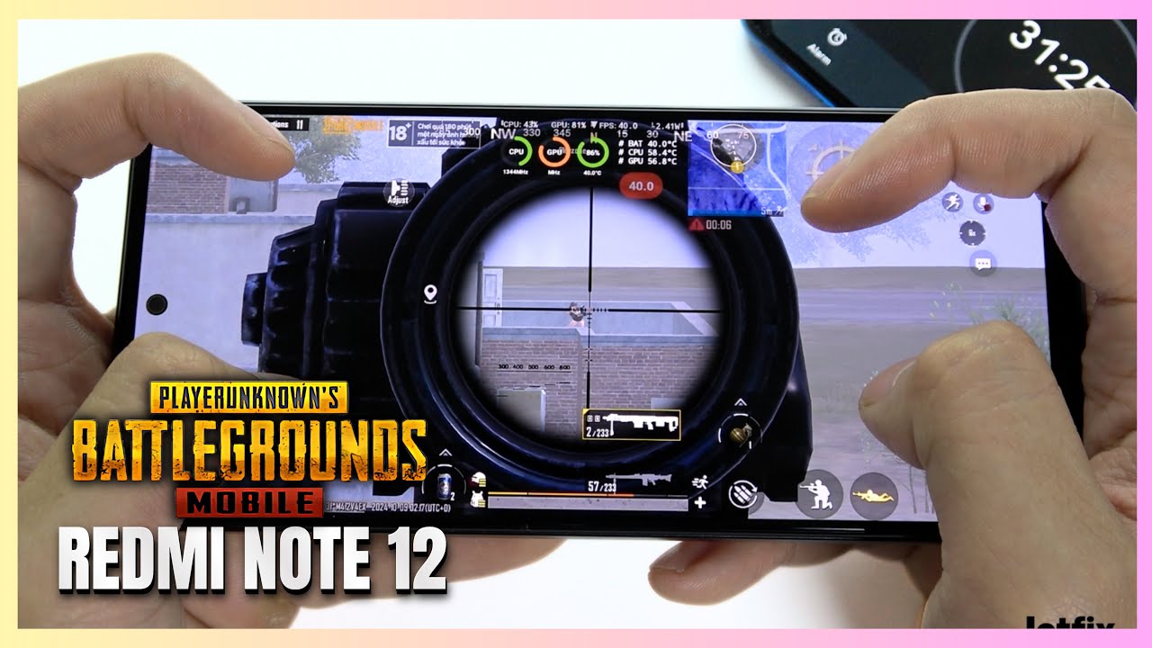 Redmi Note 12 PUBG Gaming test Update | Snapdragon 685 - ICTfix