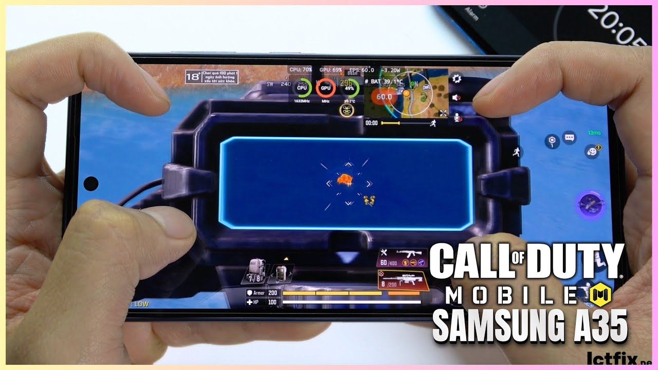 Samsung Galaxy A35 Call of Duty Mobile Gaming test CODM Update | Exynos ...