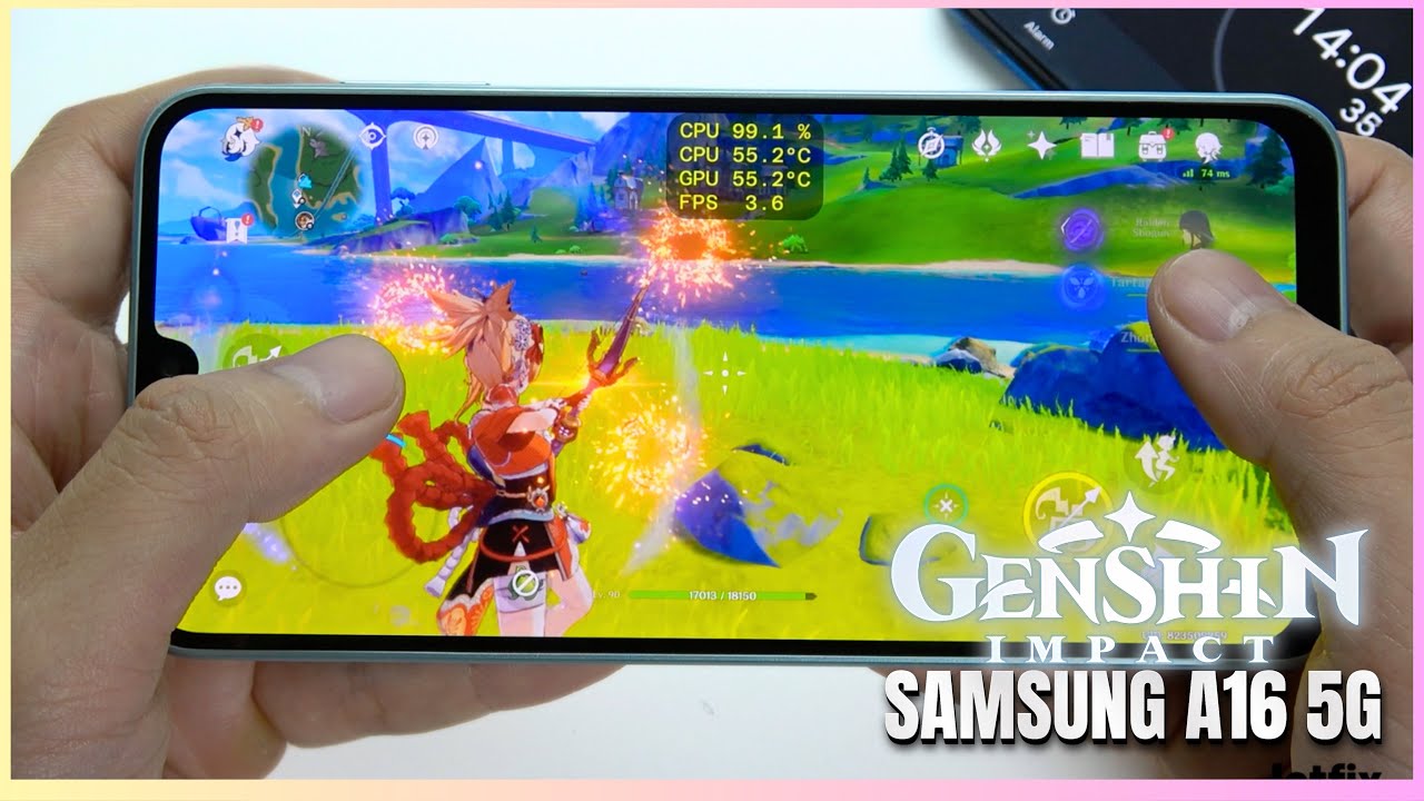 Samsung Galaxy A16 5G Genshin Impact Gaming test | Dimensity 6300 ...