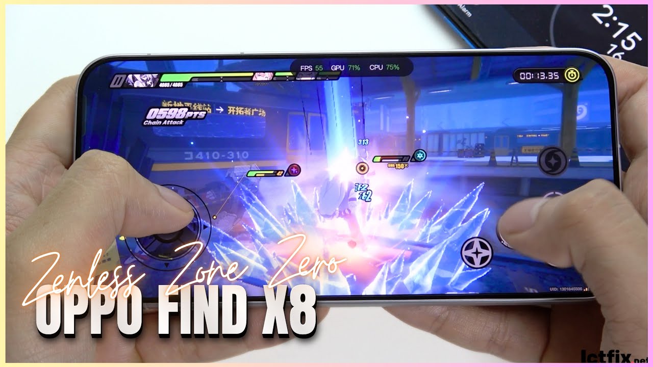 Oppo Find X8 Zenless Zone Zero Gaming test | Dimensity 9400, 120Hz ...