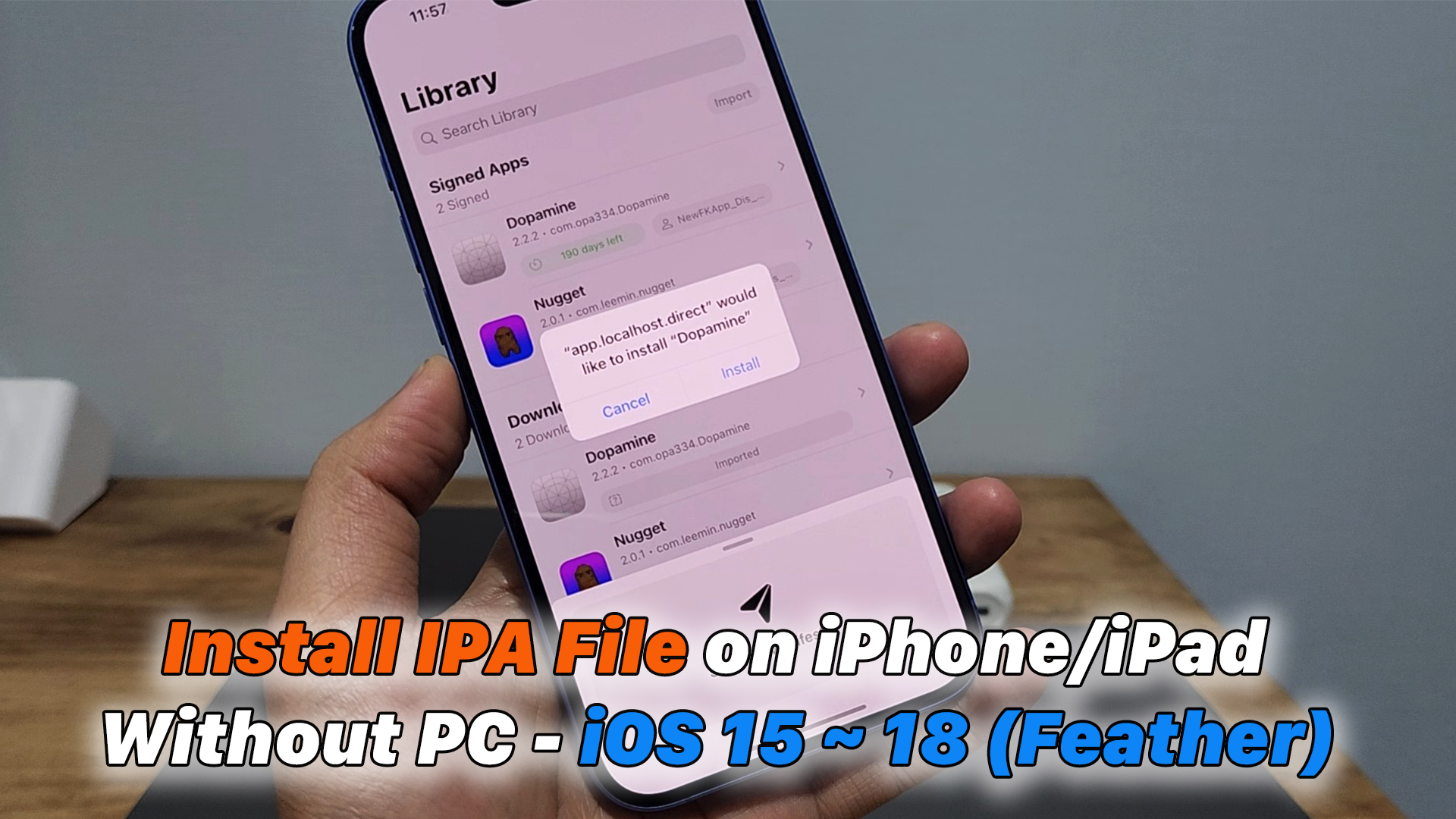 FREE | Install IPA File on iPhone/iPad Without PC - iOS 15 ~ 18 ...
