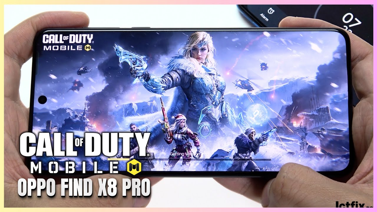 Oppo Find X8 Pro Call of Duty Mobile Gaming test CODM | Dimensity 9400 ...