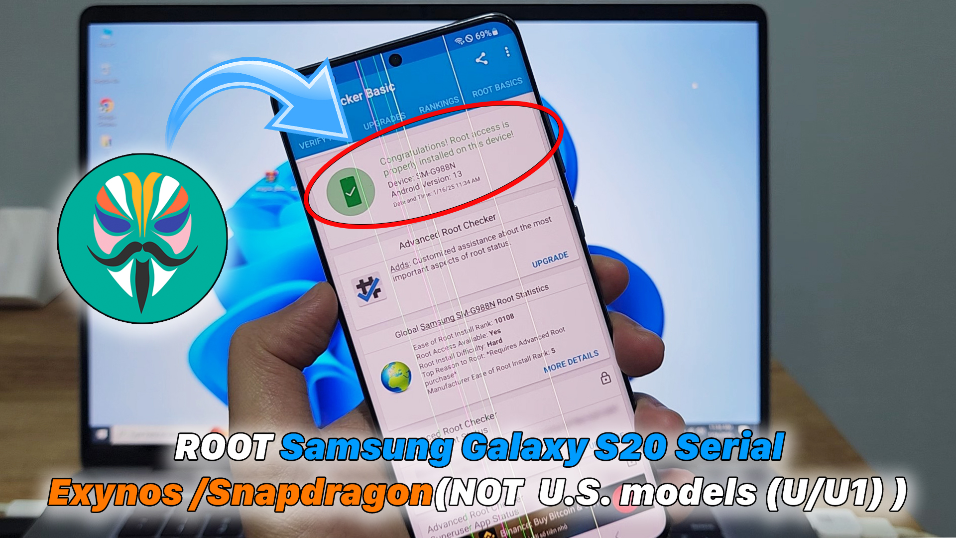 How To ROOT Samsung Galaxy S20 Serial | Exynos/Snapdragon(NOT Support U.S. models (U/U1) - ICTfix