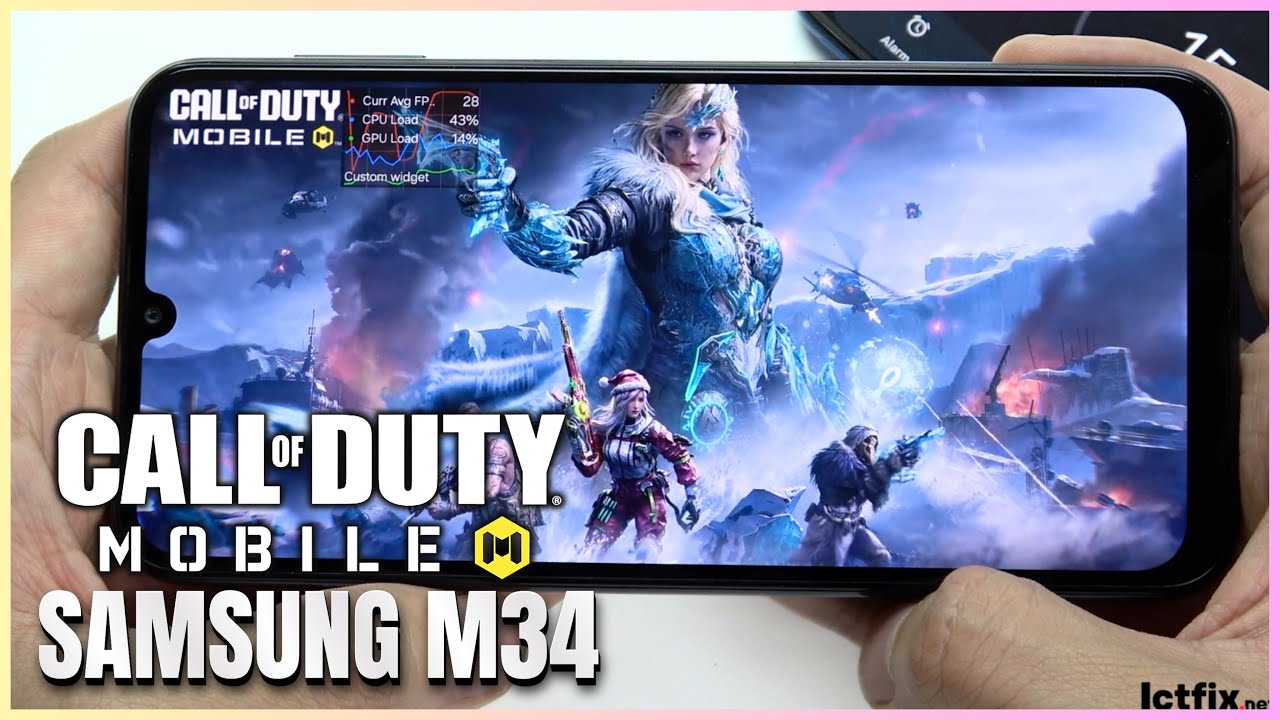 Samsung Galaxy M34 Call of Duty Mobile Gaming test CODM Update | Exynos ...