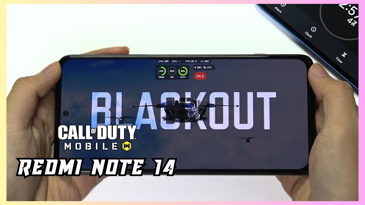Xiaomi Redmi Note 14 Call of Duty Mobile Gaming test | Helio G99 Ultra ...