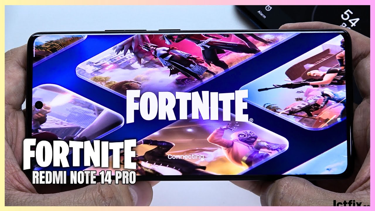 Xiaomi Redmi Note 14 Pro Fortnite Mobile Gaming test | Helio G100-Ultra ...