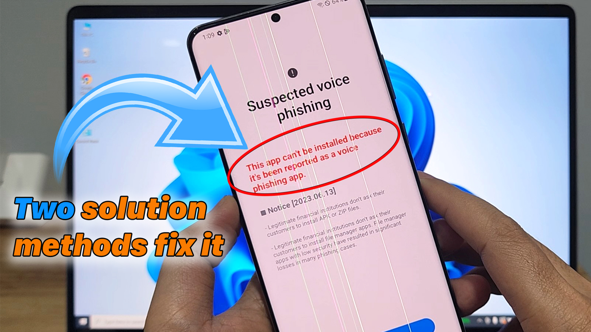 Samsung FIX "This App Can't be installed because it's been reported as ...