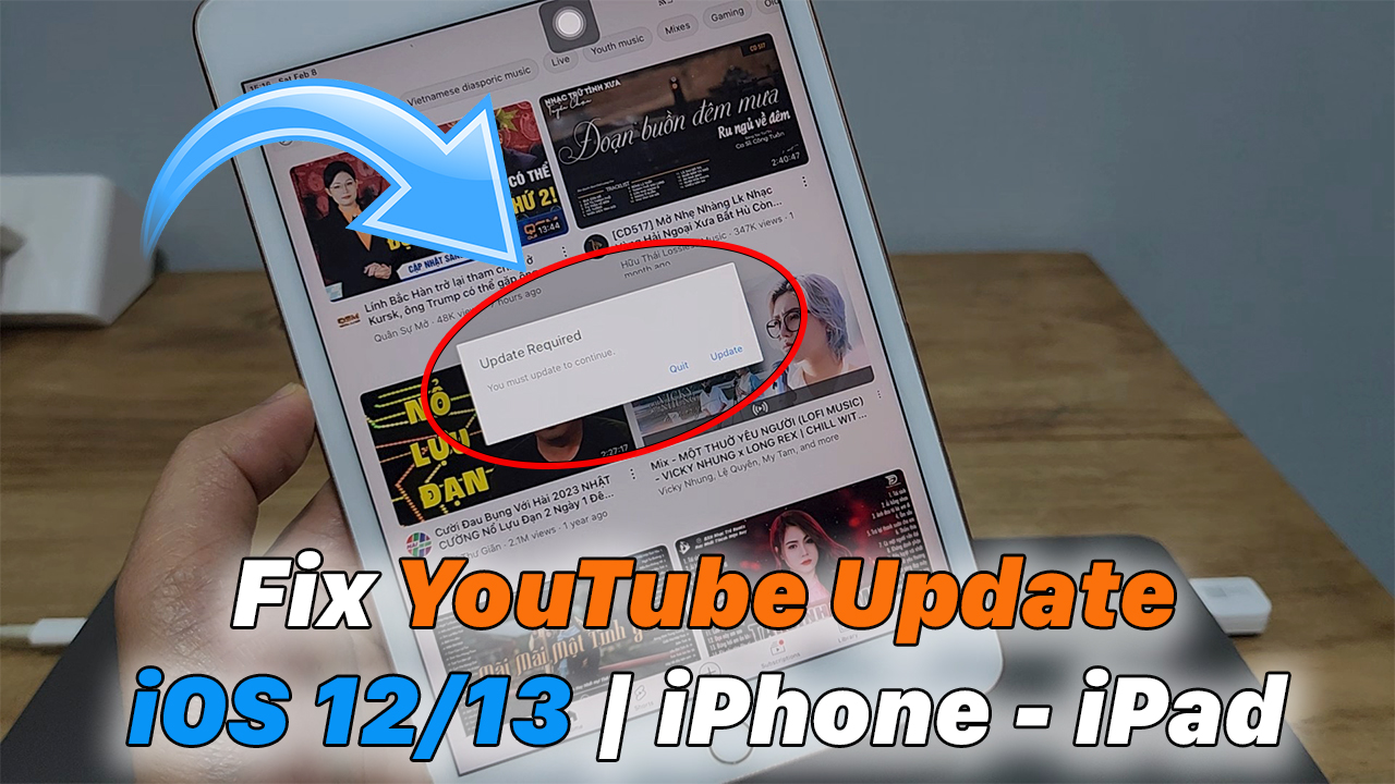 How To Fix "YouTube Update Required" iOS 12/13 | iPhone - iPad - ICTfix