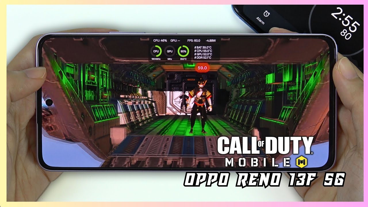Oppo Reno13 F 5G Call of Duty Mobile Gaming test CODM | Snapdragon 6 ...