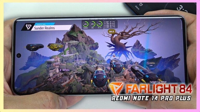 Redmi Note 14 Pro Plus Farlight 84 Gaming Gaming test | Snapdragon 7s ...