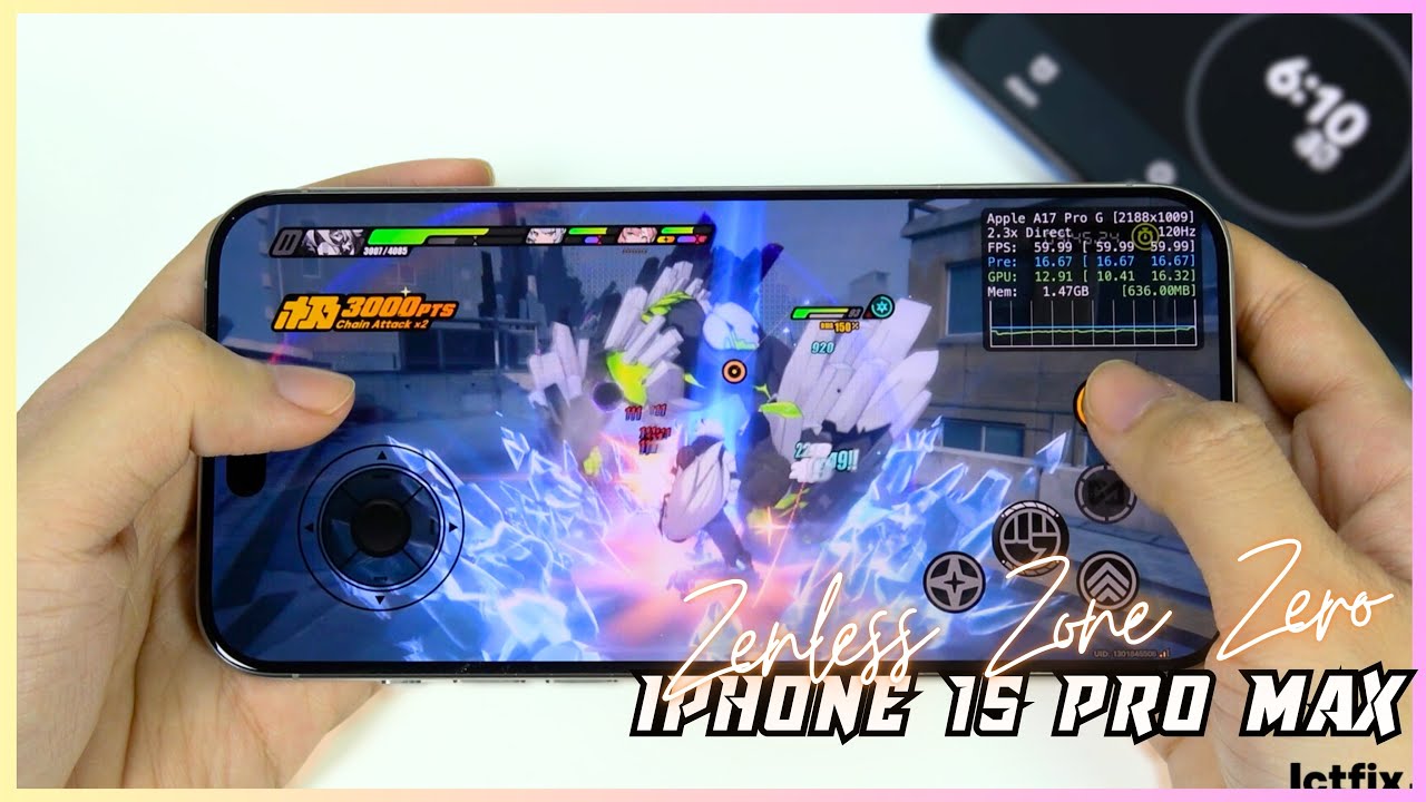 iPhone 15 Pro Max Wuthering Waves Gaming test Update | Apple A17 Pro ...