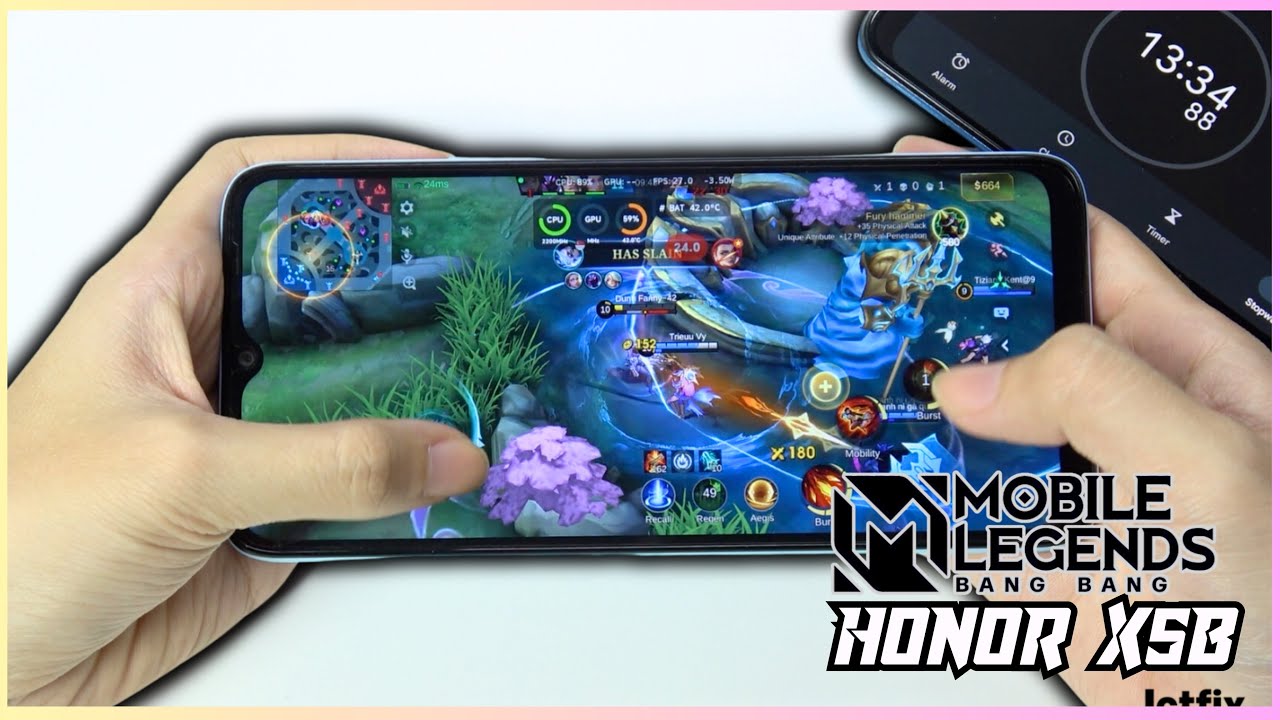 Honor X5b Mobile Legends Gaming test MLBB | Helio G36 - ICTfix