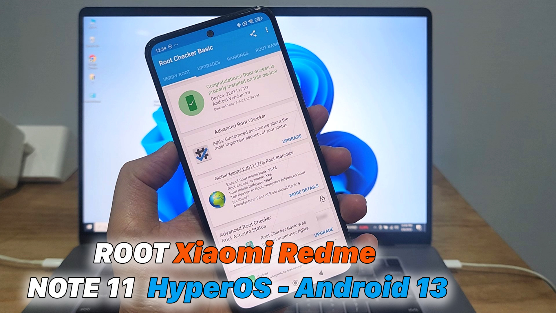 How To ROOT | Xiaomi Redme NOTE 11 HyperOS - Android 13 - ICTfix