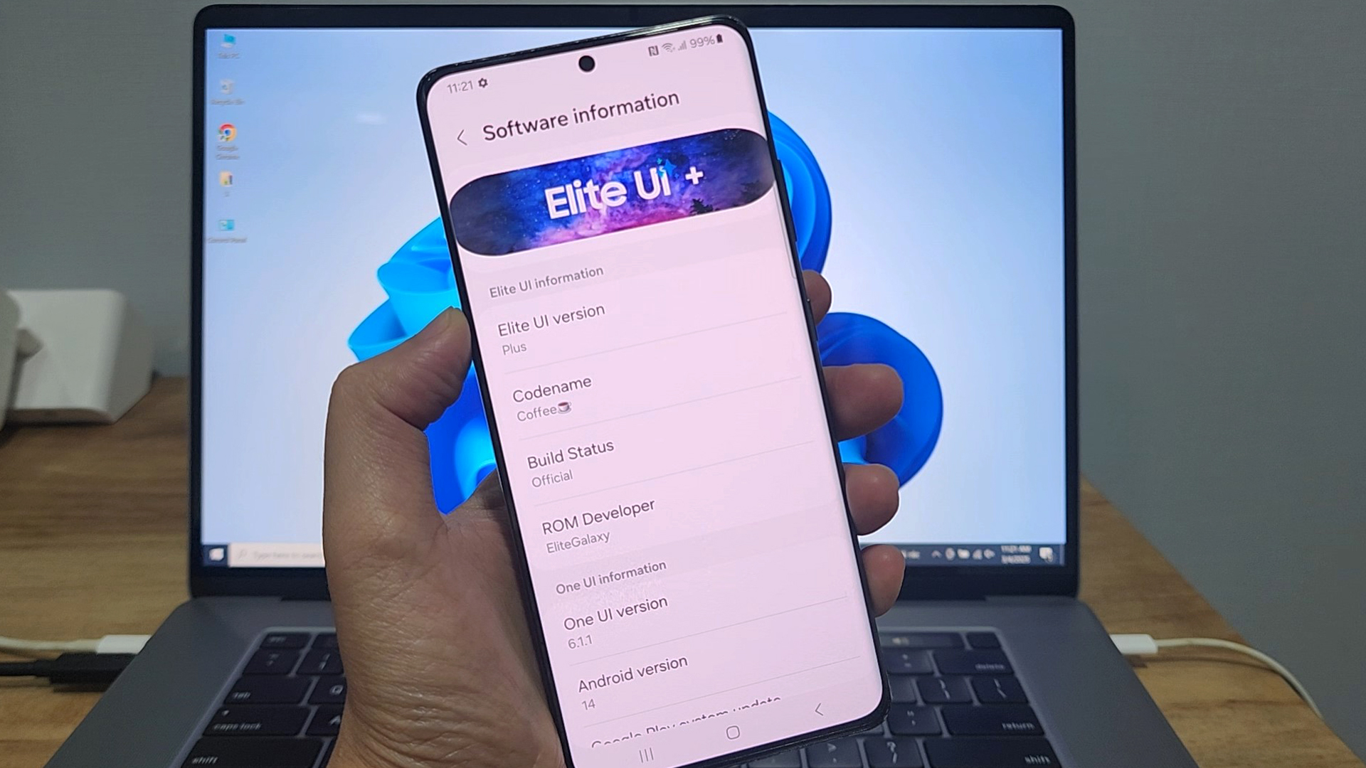 Samsung Galaxy S21 Ultra Install ROM EliteUI + | Android 14 - One UI 6.1.1 - ICTfix