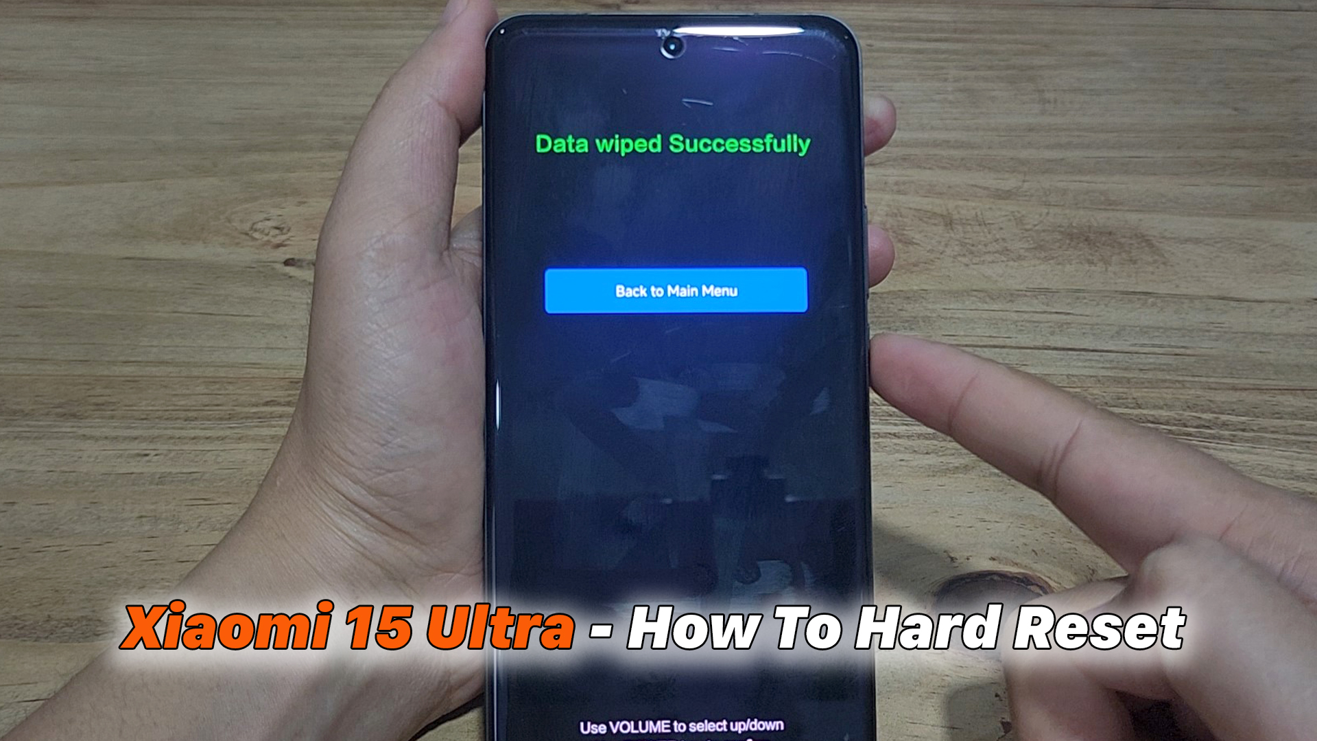 XIAOMI 15 Ultra - How To Hard Reset - ICTfix