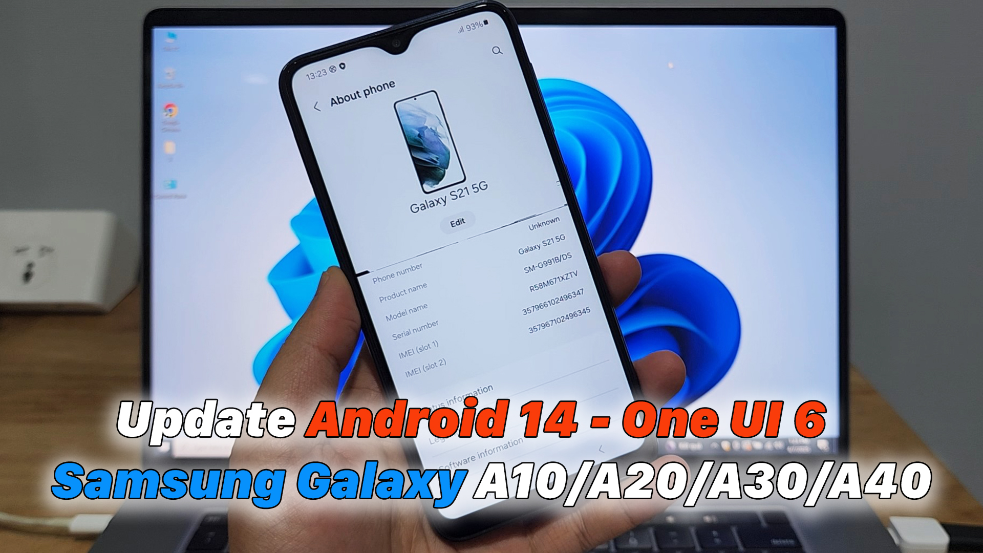 Samsung Galaxy A10/A20/A30/A40 | Update Android 14 - One UI 6.0 - ICTfix
