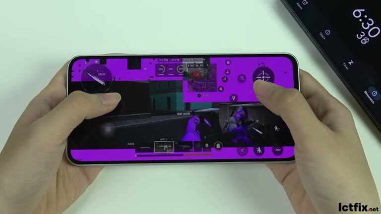 Samsung Galaxy A56 Call of Duty Warzone Mobile Gaming test - ICTfix