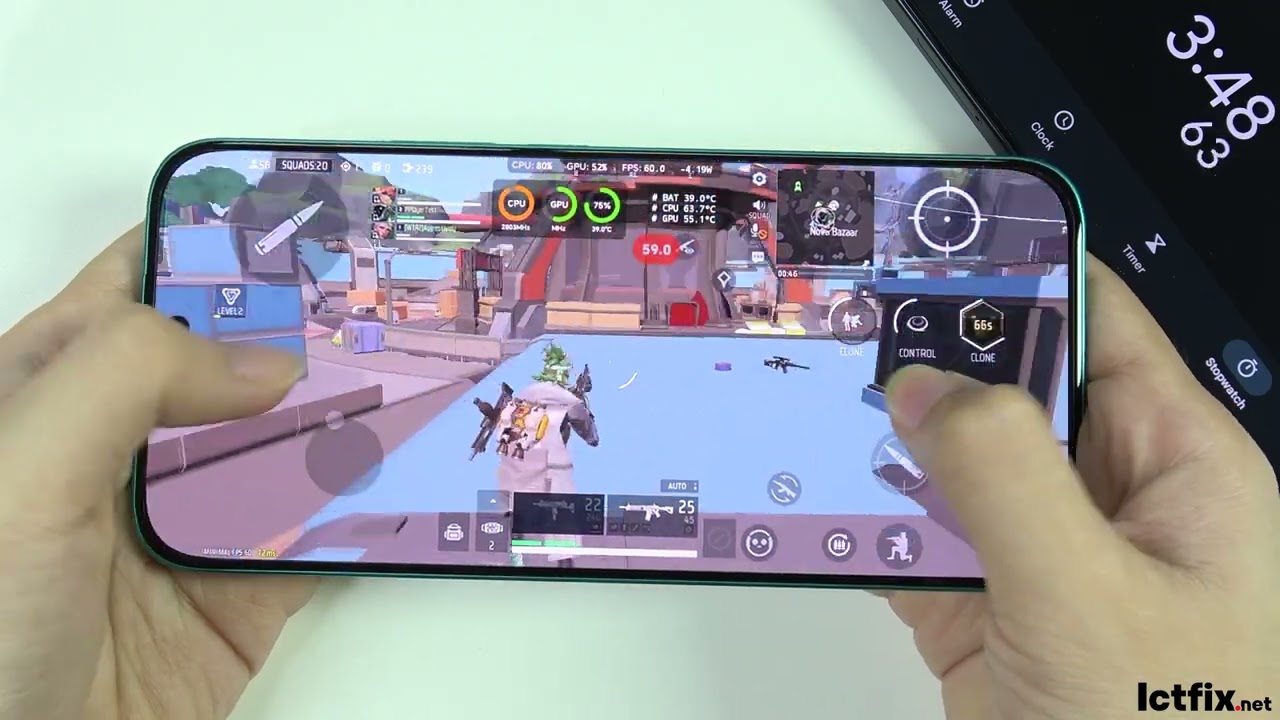 Honor X8c Farlight 84 Gaming test | Snapdragon 680 - ICTfix