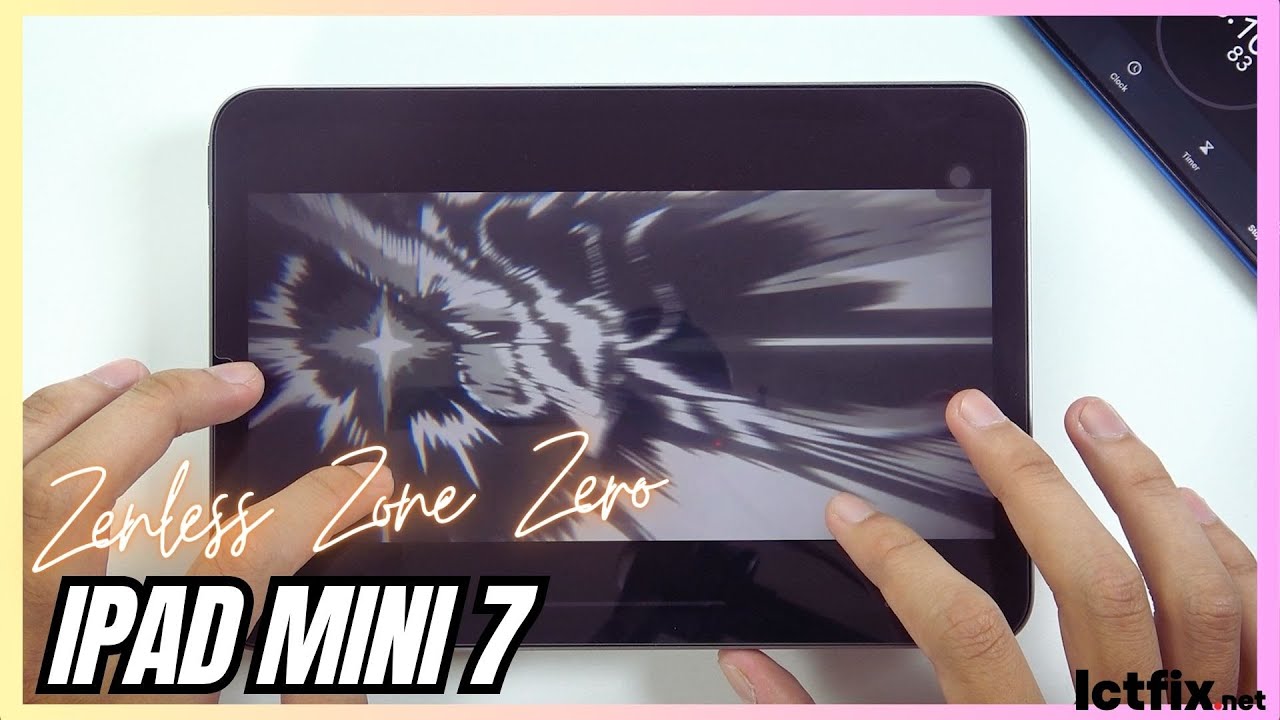 iPad Mini 7 Zenless Zone Zero Gaming test | Apple A17 Pro - ICTfix