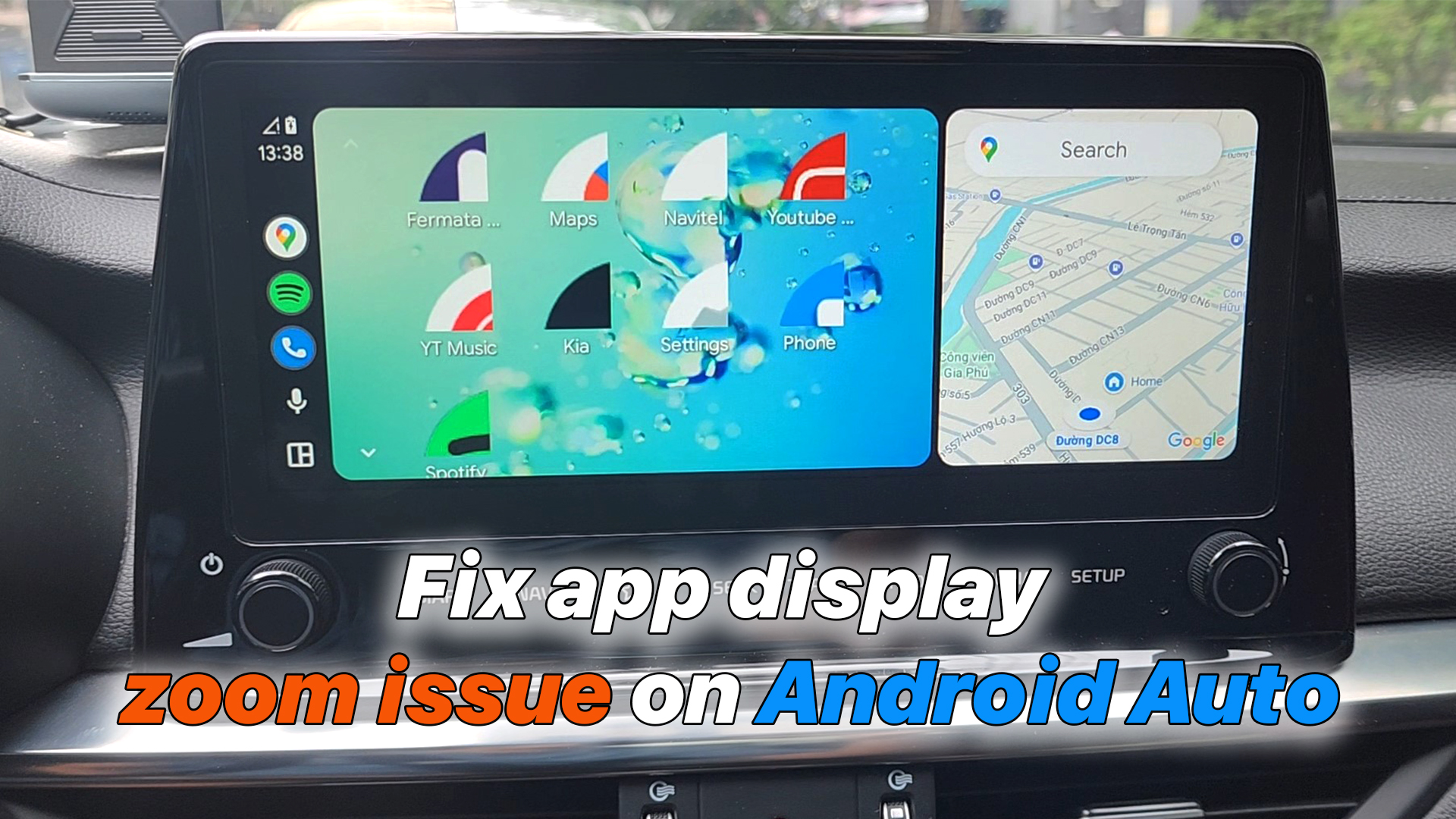 Fix app display zoom issue on Android Auto - ICTfix