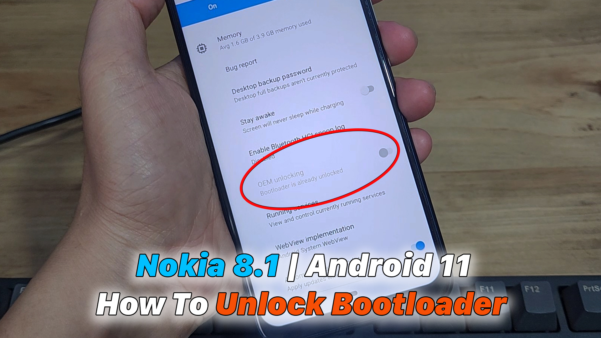 How To Unlock Bootloader Nokia 8.1 | Android 11 - ICTfix