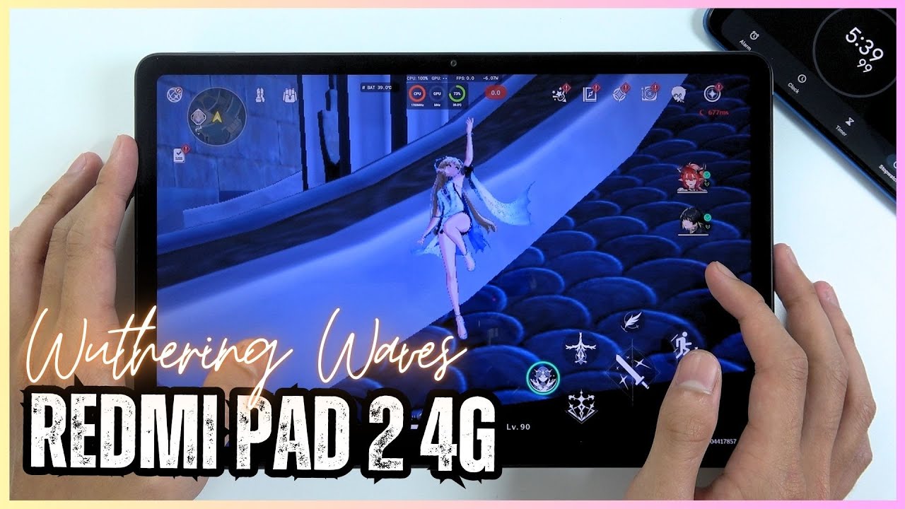 Xiaomi Redmi Pad 2 Wuthering Waves Gaming test | Helio G100 Ultra - ICTfix