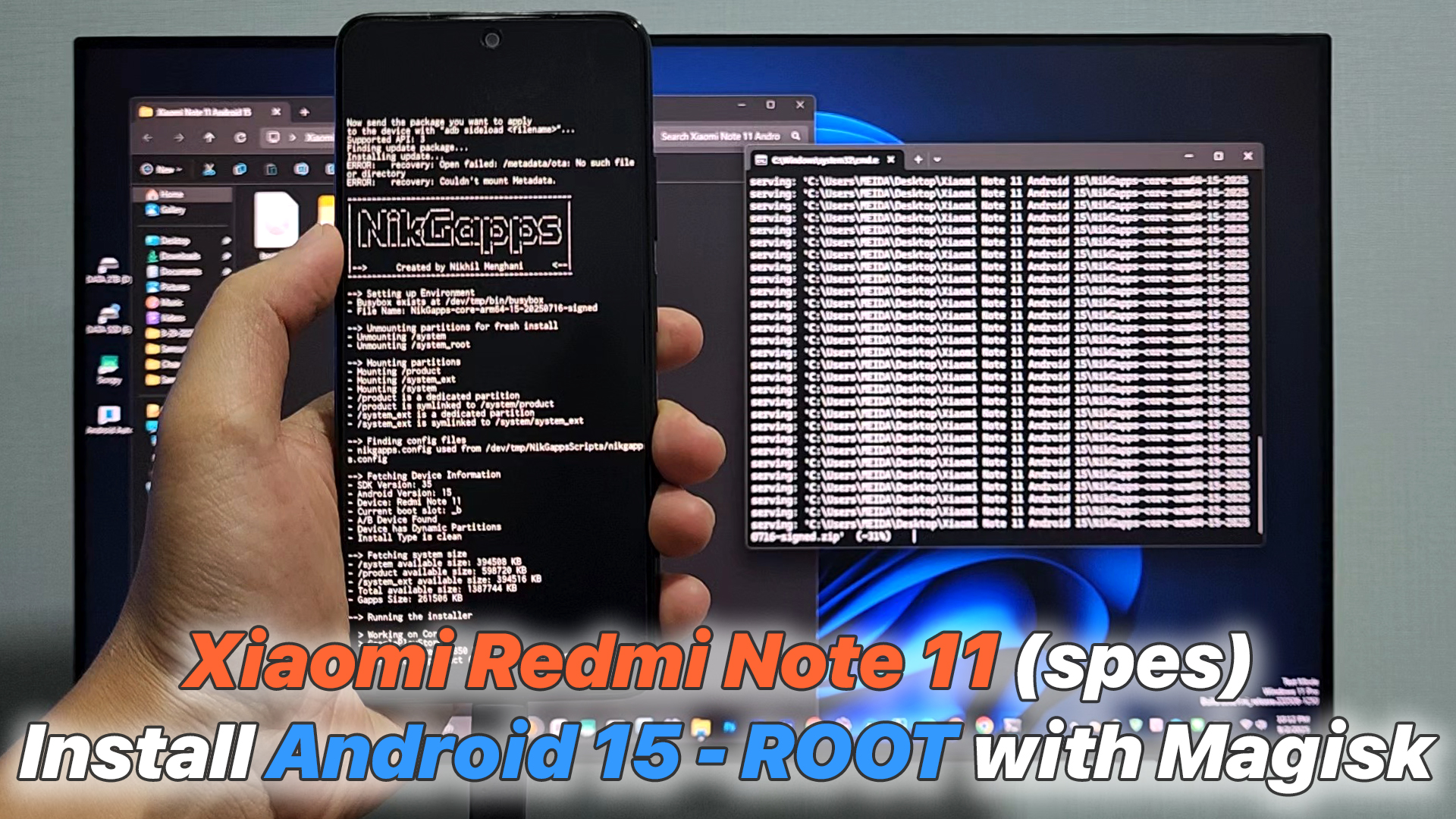 Xiaomi Redmi Note 11 (spes) Install Android 15 ROM crDroid – ROOT with Magisk - ICTfix